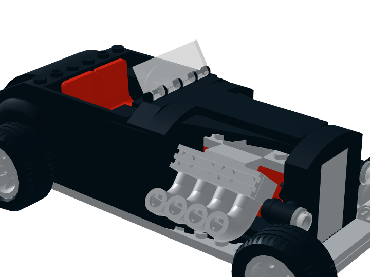 Deuce Hot Rod from BrickLink Studio [BrickLink]