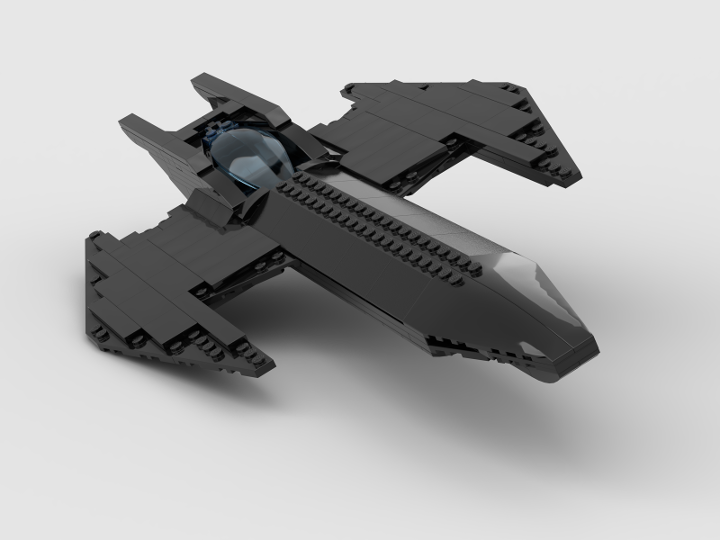 JL Batman Plane from BrickLink Studio [BrickLink]