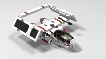 Spacemarine Template from BrickLink Studio [BrickLink]