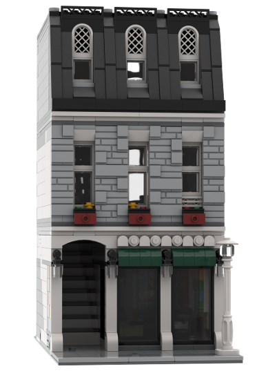 Art Cafe and Duplex from BrickLink Studio [BrickLink]