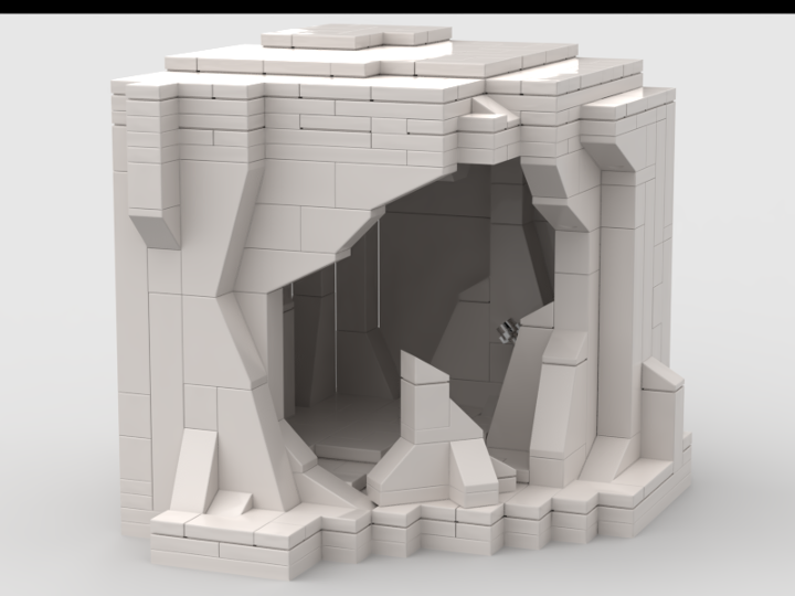 Wampa Cave from BrickLink Studio [BrickLink]