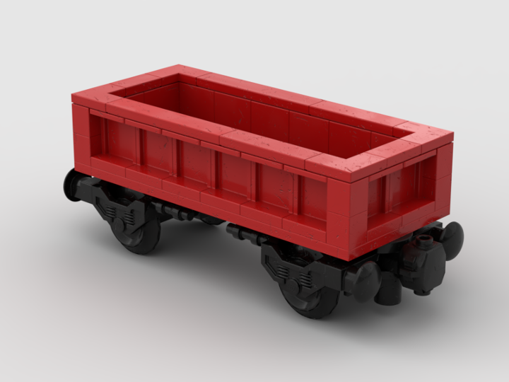 simple wagon from BrickLink Studio [BrickLink]