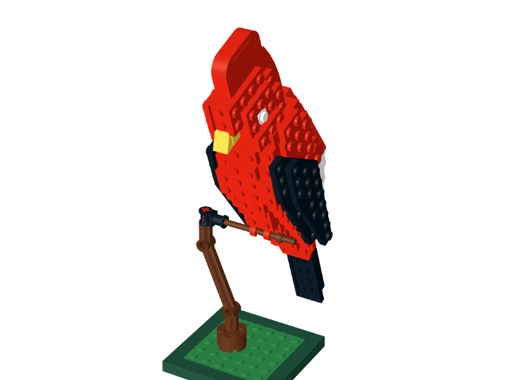 Andenklippenvogel by Poulsom, Thomas. Birds from Bricks from BrickLink ...