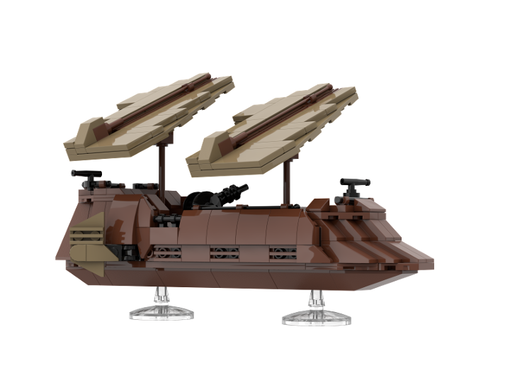 Jabba's Sail Barge - Mini from BrickLink Studio [BrickLink]