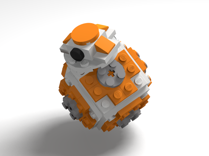 BB8! from BrickLink Studio [BrickLink]