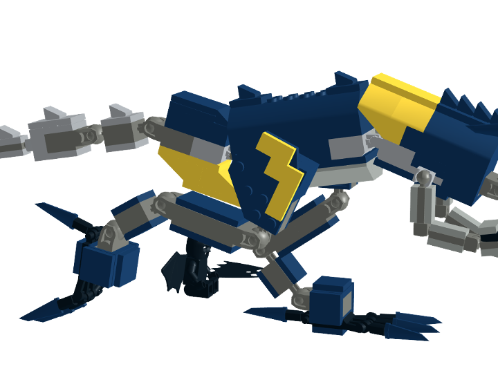 batman T-rex from BrickLink Studio [BrickLink]