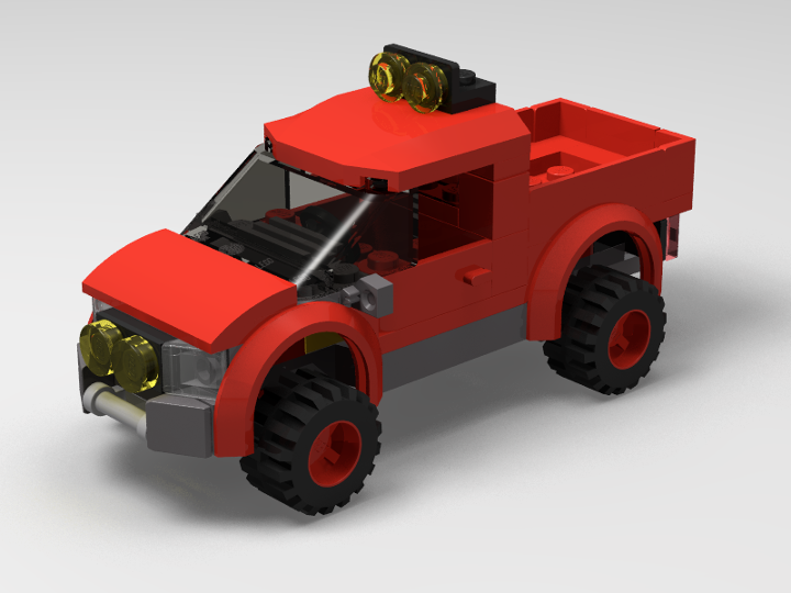 4x4 Utility Truck from BrickLink Studio [BrickLink]
