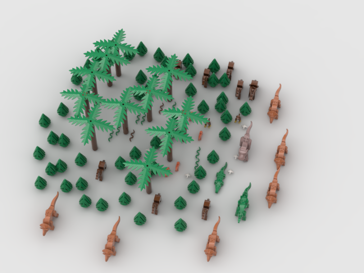 jungle from BrickLink Studio [BrickLink]