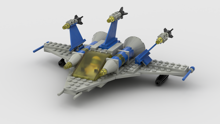 Space Comet from BrickLink Studio [BrickLink]