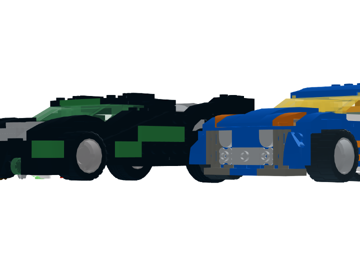 Hot Wheels Acceleracers from BrickLink Studio [BrickLink]