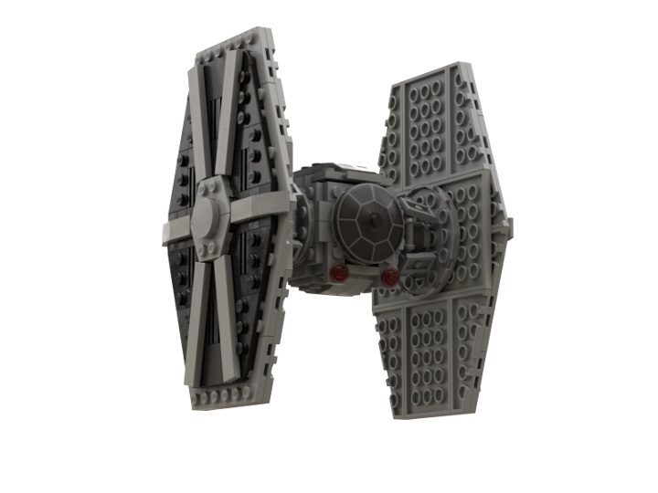 Lowell Sphere TIE Fighter from BrickLink Studio [BrickLink]