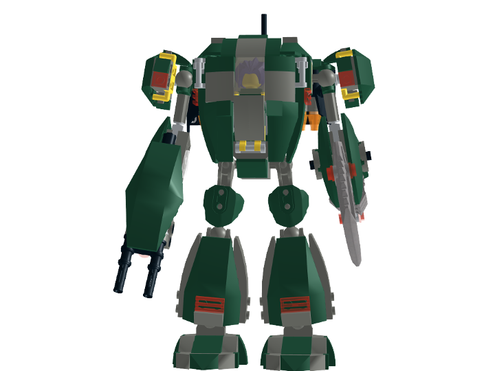 Ryo's Mech(Emerald Sentinel) from BrickLink Studio [BrickLink]