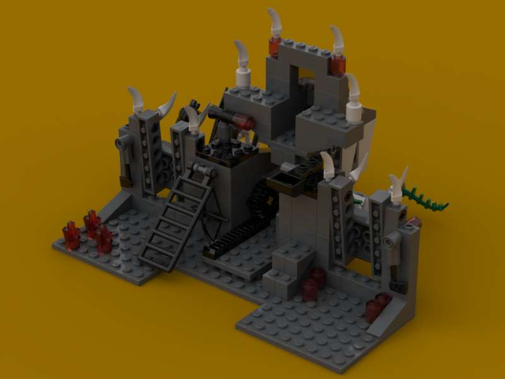 Skeleton Stronghold from BrickLink Studio [BrickLink]