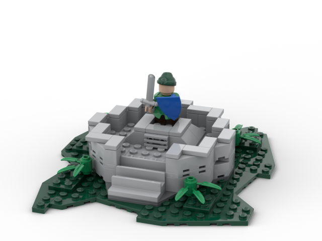 Legend of Zelda: Master Sword from BrickLink Studio [BrickLink]