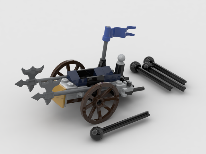 7090 Crossbow Attack transformed by D3DAL from BrickLink Studio [BrickLink]