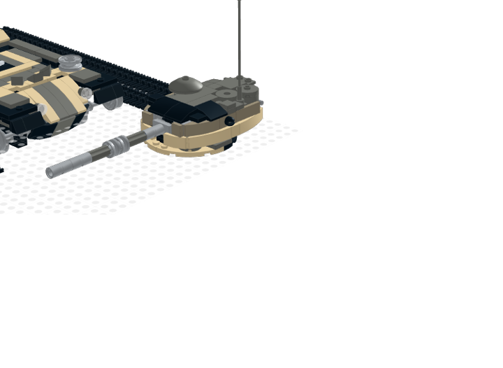 M48 Patton from BrickLink Studio [BrickLink]