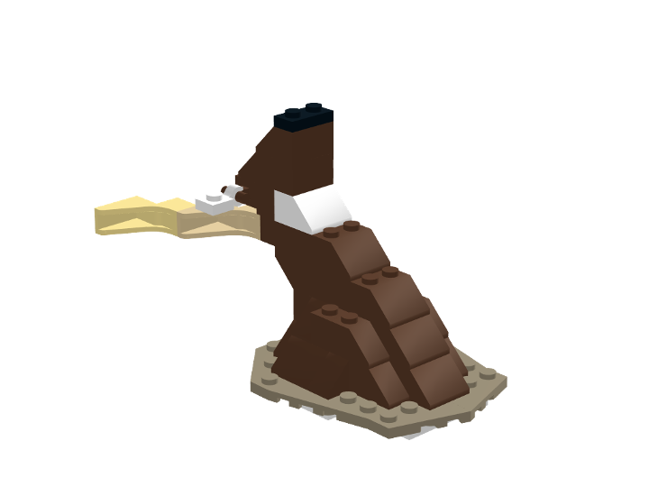 lego taxadermy dear_Copy from BrickLink Studio [BrickLink]