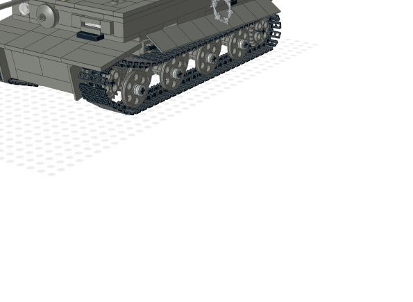 Tiger Tank Replica from BrickLink Studio [BrickLink]
