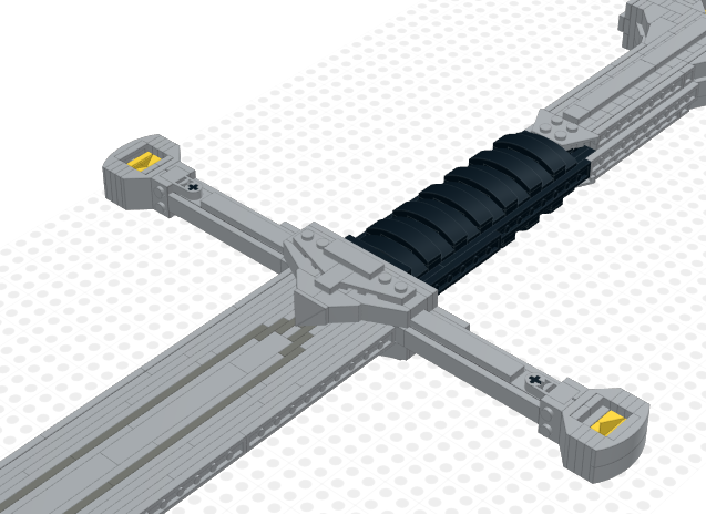 Sword from popular fantasy book/movies from BrickLink Studio [BrickLink]