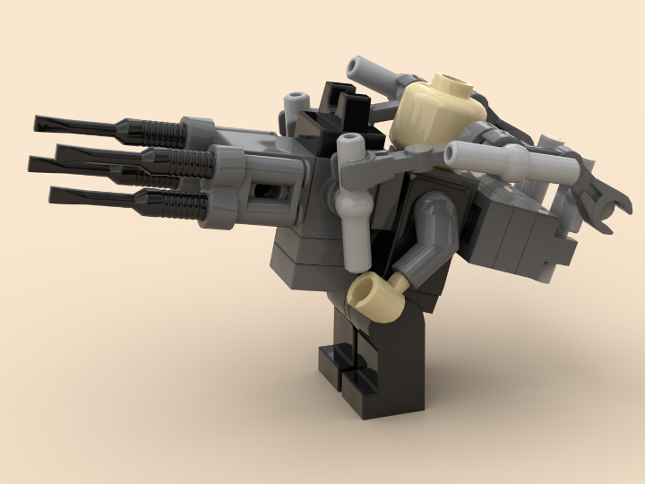 Mega-Gun from BrickLink Studio [BrickLink]