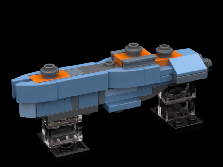 Hiigaran Destroyer from BrickLink Studio [BrickLink]