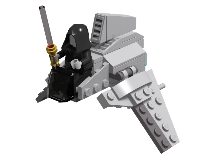 Palpatine's Theta class Shuttle Microfighter (reupload) from BrickLink ...