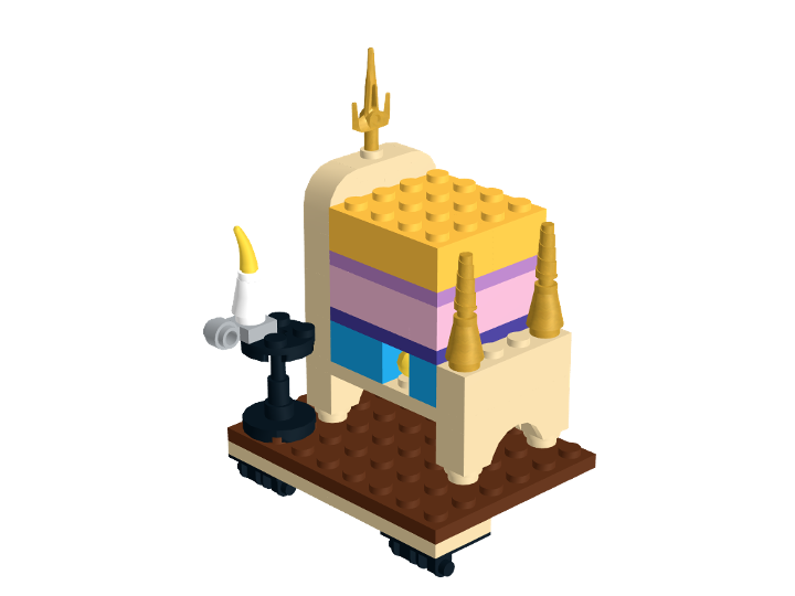 Tale_princess_and_the_pea from BrickLink Studio [BrickLink]