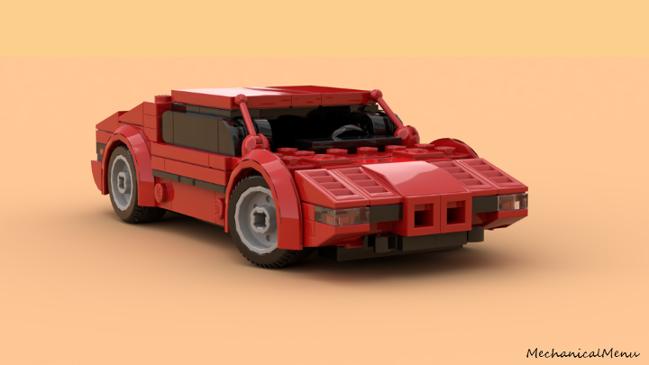Lego BMW M1 from BrickLink Studio [BrickLink]