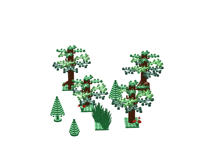 trees from BrickLink Studio [BrickLink]