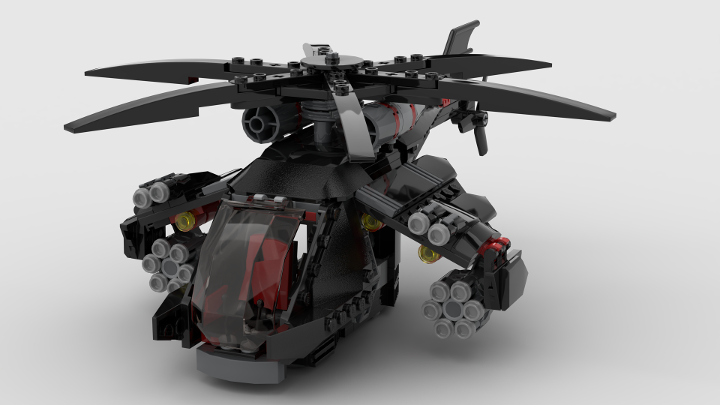 Bat Chopper "Bat Wolf" from BrickLink Studio [BrickLink]