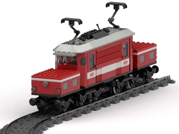 Crocodile Locomotive from BrickLink Studio [BrickLink]
