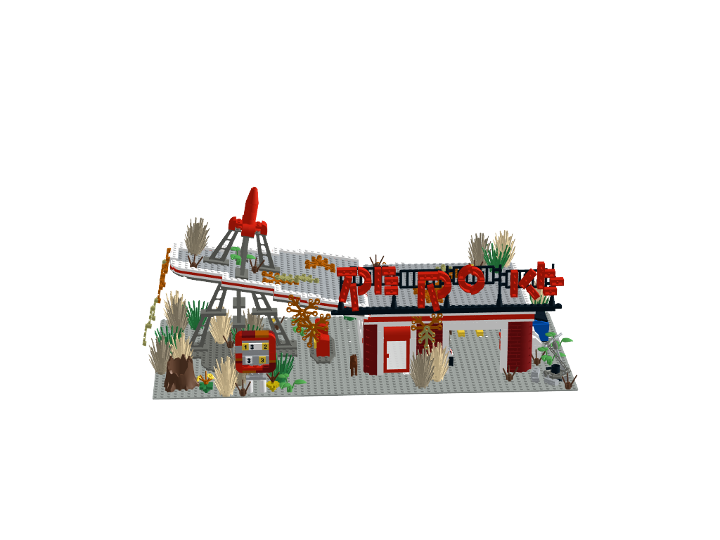Kalamity9's Red Rocket from BrickLink Studio [BrickLink]