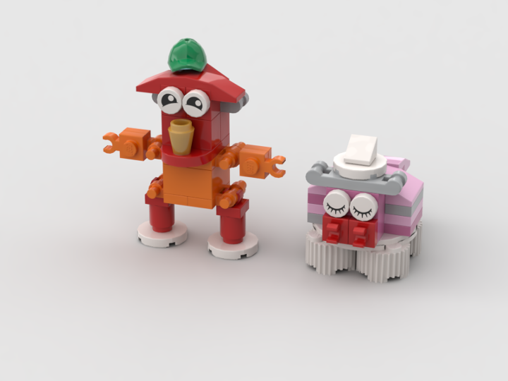 Two Creatures from BrickLink Studio [BrickLink]