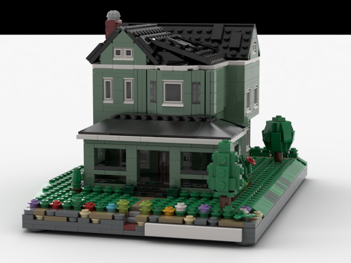 Family House from BrickLink Studio [BrickLink]