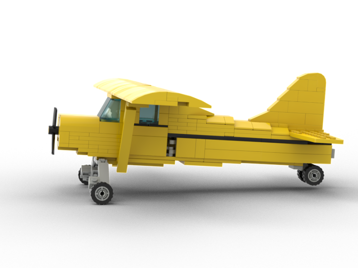 yellow plane from BrickLink Studio [BrickLink]