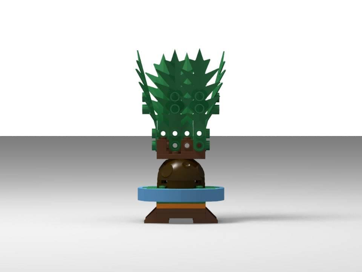 Small Bonsai Tree Sago Palm #8 from BrickLink Studio [BrickLink]