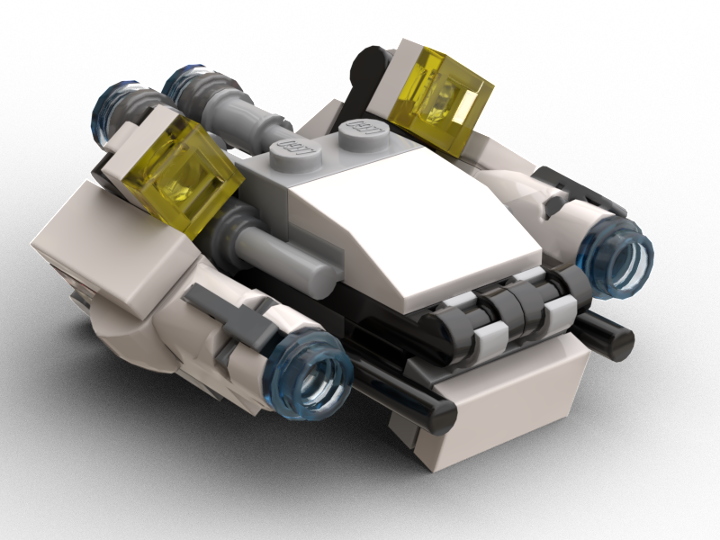 Mini fighter from BrickLink Studio [BrickLink]