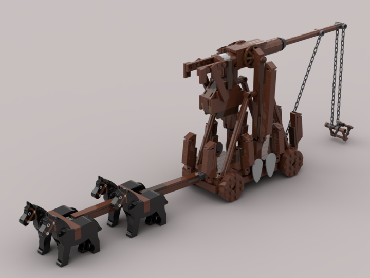 Micro Lego Trebuchet