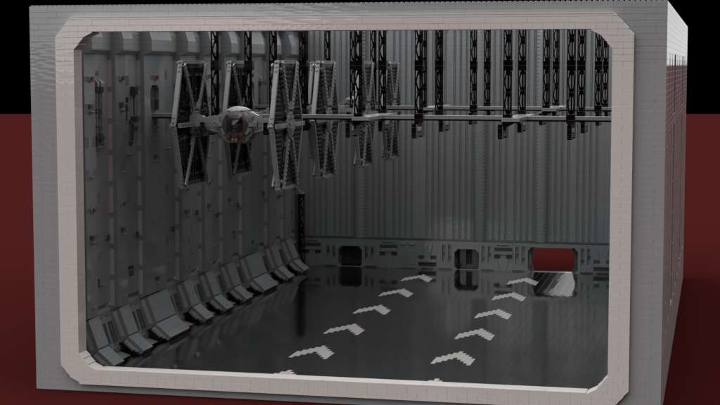 Tie Fighter Bay from BrickLink Studio [BrickLink]