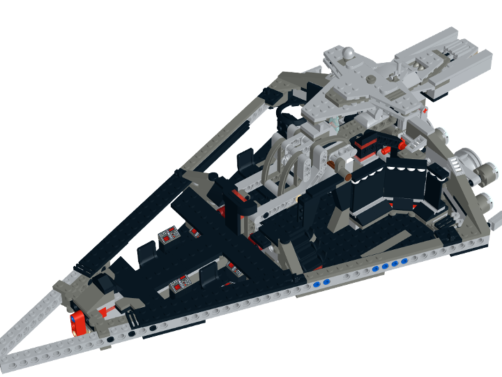 First Order Star Destroyer from BrickLink Studio [BrickLink]