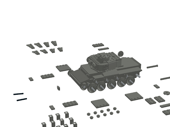 Comet (edited) from BrickLink Studio [BrickLink]