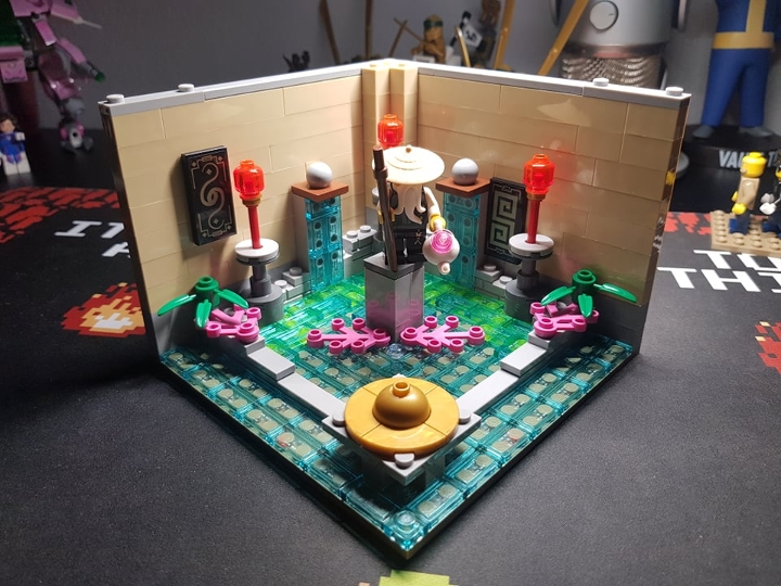 Mini chinese style buil from BrickLink Studio [BrickLink]