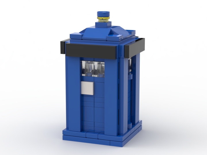 10th Doctors TARDIS MOC from BrickLink Studio [BrickLink]