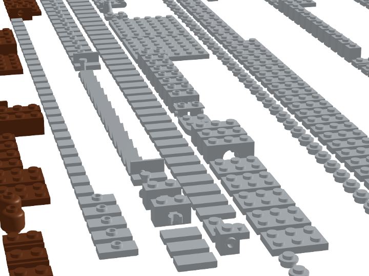 Mini Modular Parts from BrickLink Studio [BrickLink]