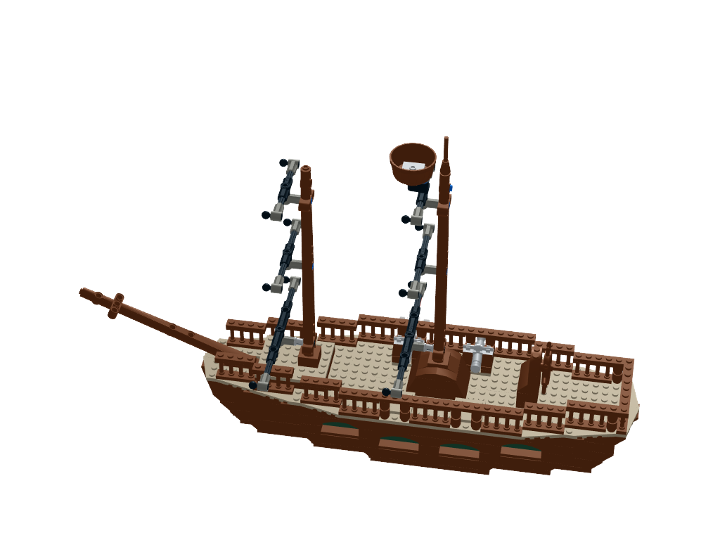 Small Ship from BrickLink Studio [BrickLink]