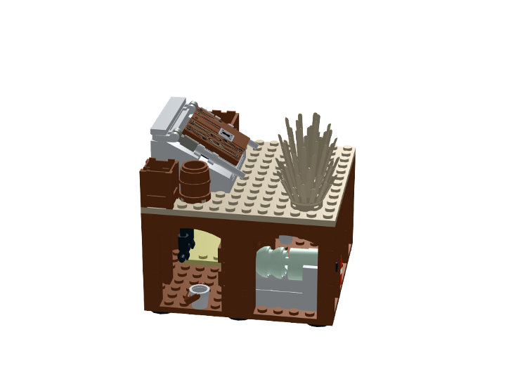 Back yard Bunker from BrickLink Studio [BrickLink]