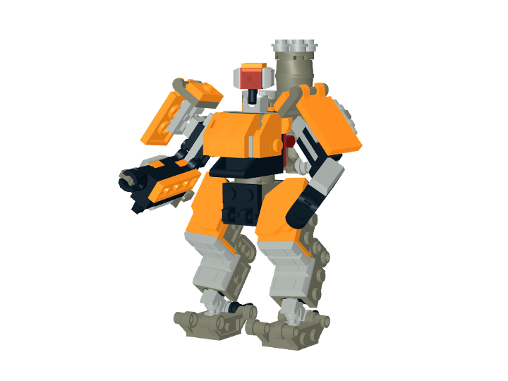 lego bastion(overwatch) from BrickLink Studio [BrickLink]