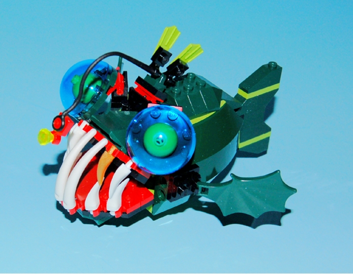 Angler Fish 7978 from BrickLink Studio [BrickLink]