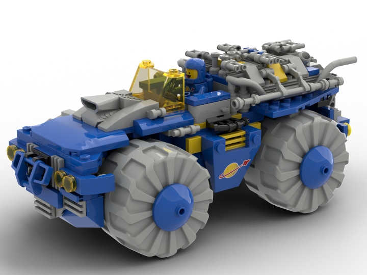 Benny's Monster Truck from BrickLink Studio [BrickLink]