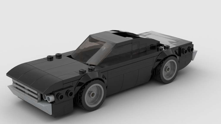 SC Chevrolet Impala from BrickLink Studio [BrickLink]